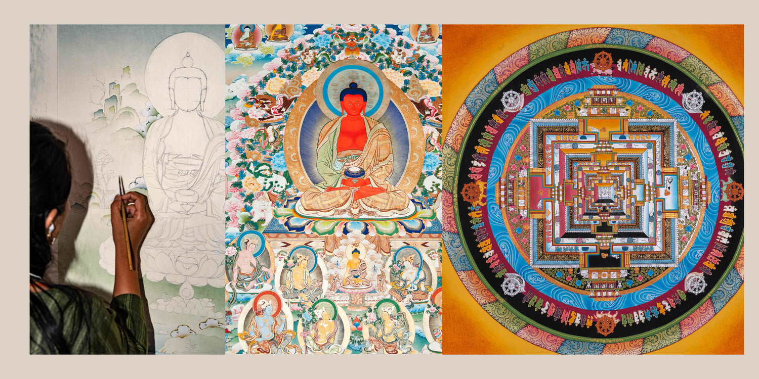Tibetan Calendar - Thangka Collection – Premium Thangka Store